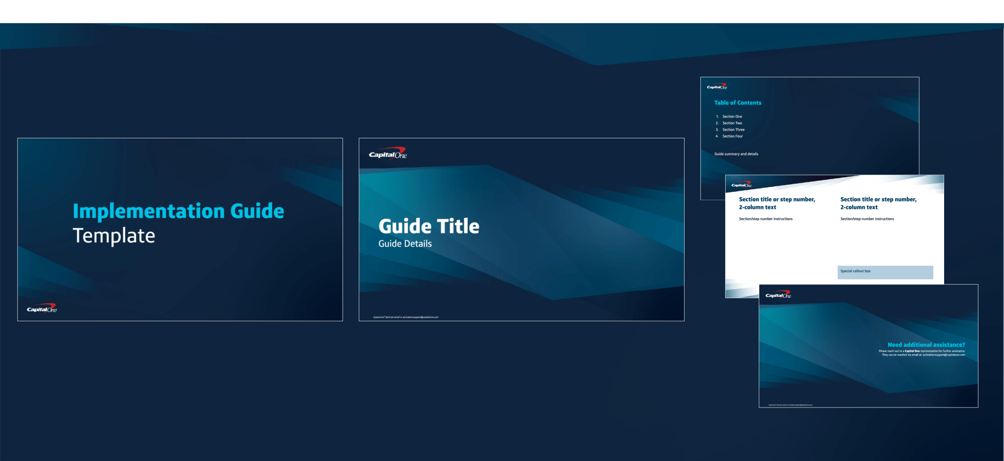 Capital One Art Direction System – Kit Young Creates